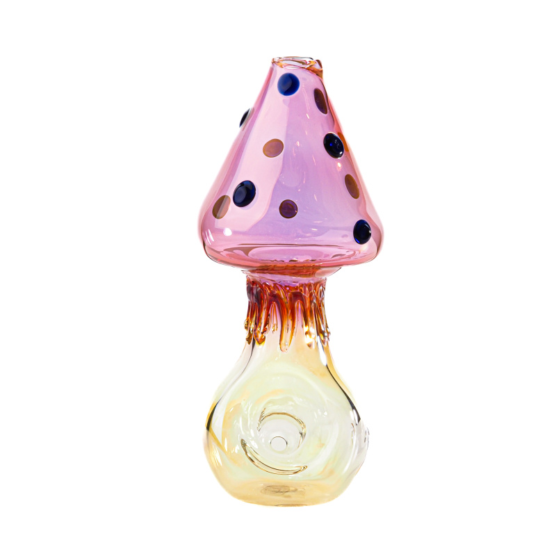 One-hitter Pyrex Amanita Purple
