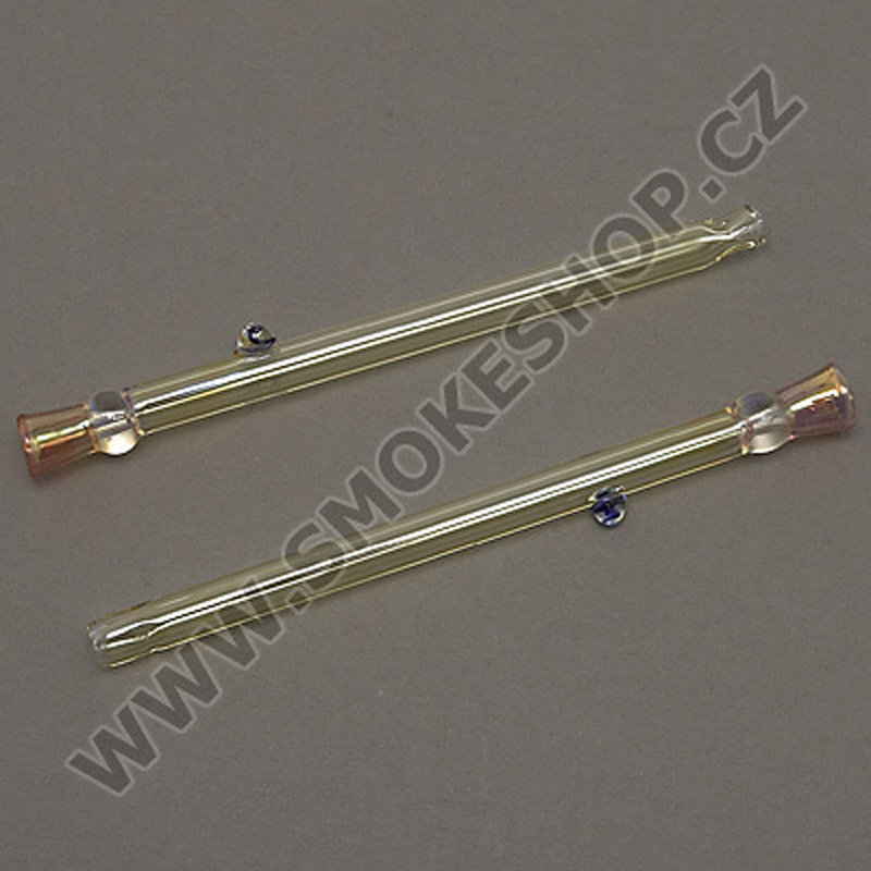 Glass Pipe Pyrex Pipe 12 cm Red