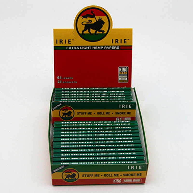 Cigarette Papers Irie KS Box 24 pcs