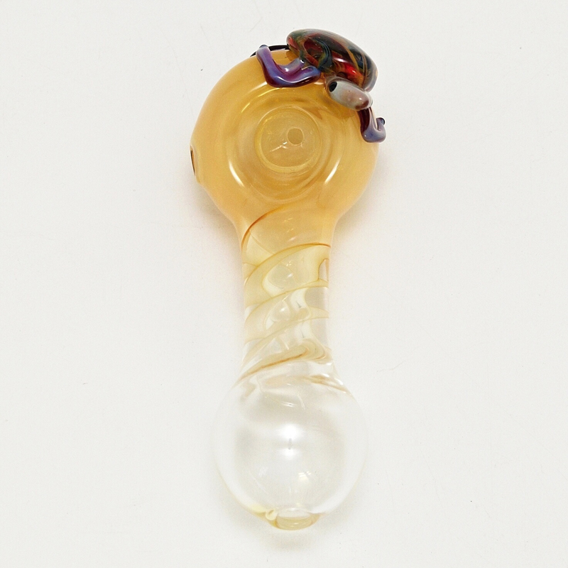 One-hitter Pyrex Spiral Turtle